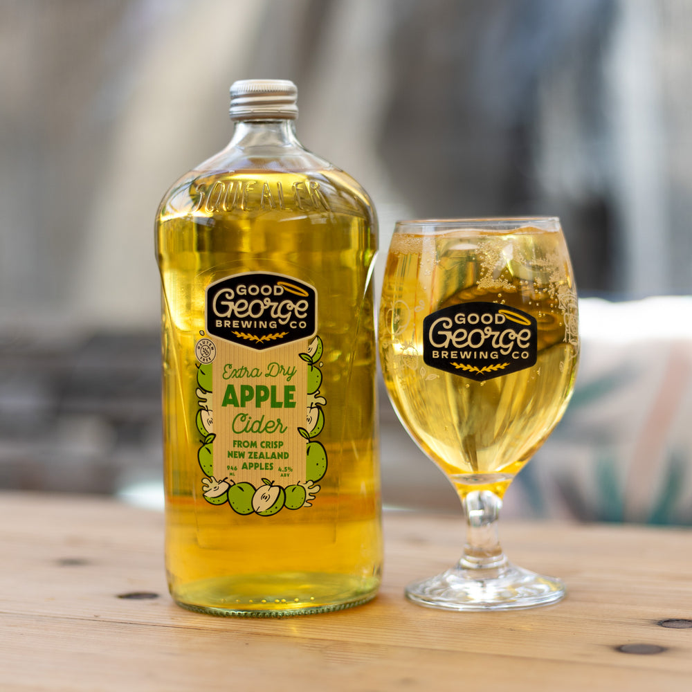 Good George Extra Dry Apple Cider from Crisp NZ Apples