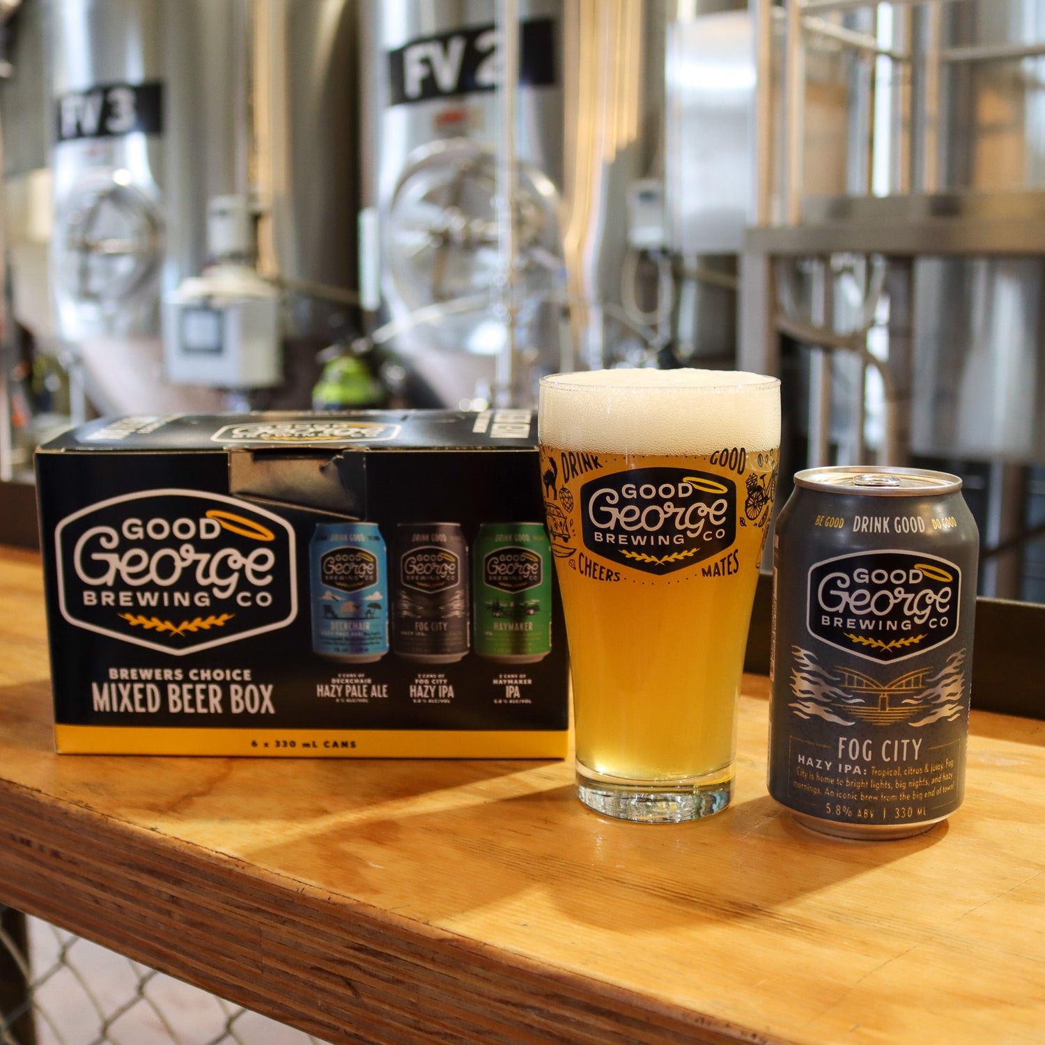 Good George Brewers Choice Mixed Beer Box