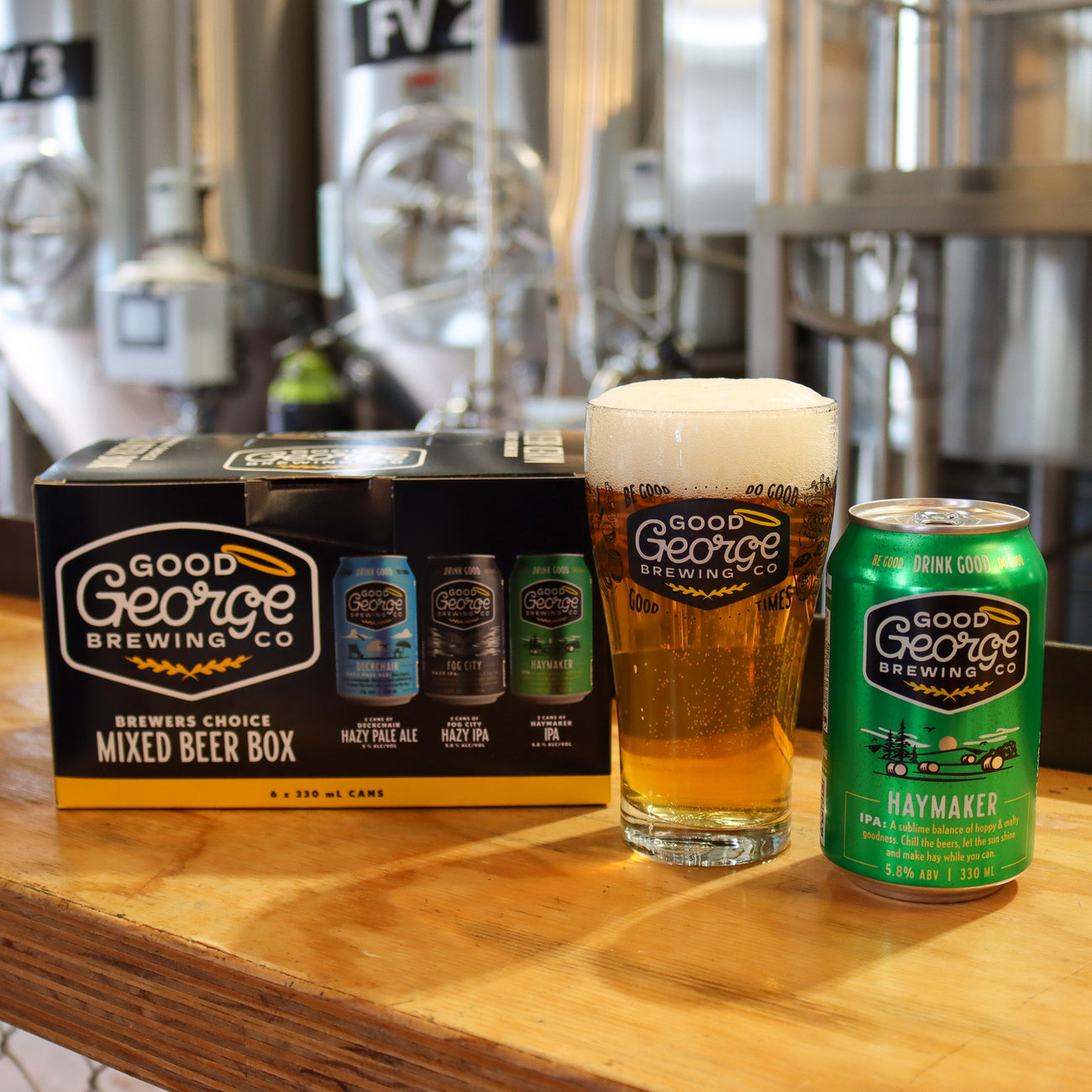 Good George Brewers Choice Mixed Beer Box