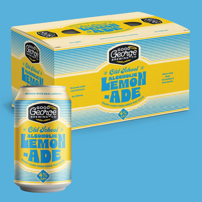 Good George Old School Alcoholic Lemonade Cans