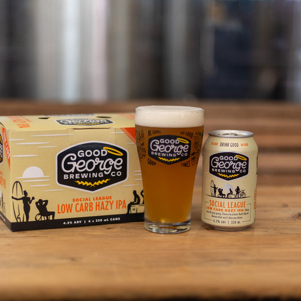 Good George Social League Low Carb Hazy IPA