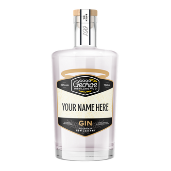 Custom Label Dry Gin | Personalised Gifts | Good George NZ